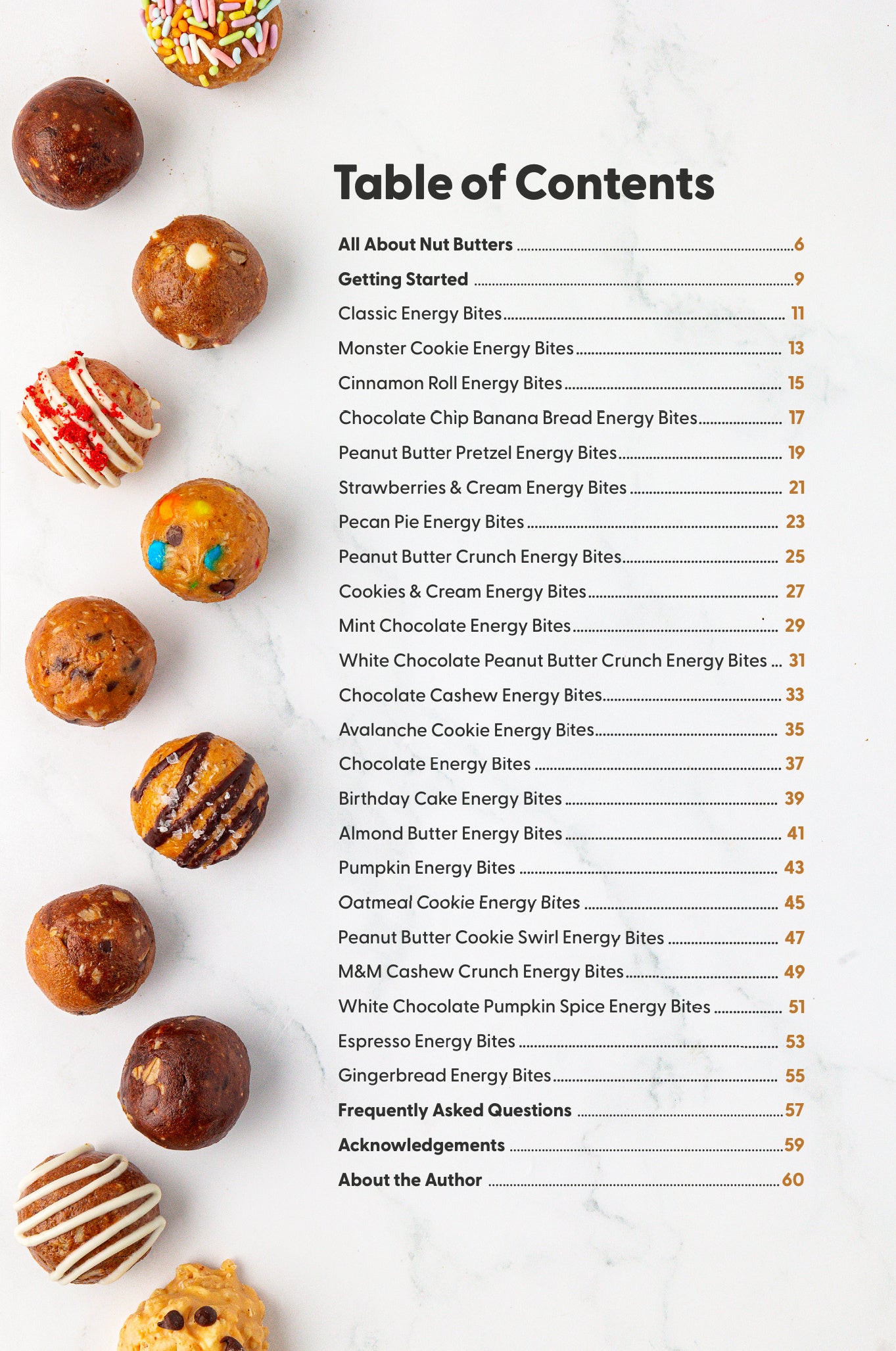 The Energy Bites Cookbook (Physical Copy) – Shop Build Your Bite
